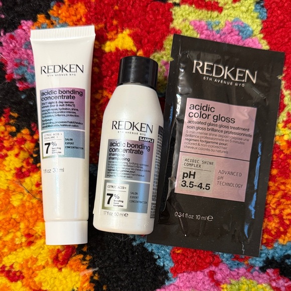 Redken | Hair | Redken Acidic Bonding Sample Size Trio | Poshmark